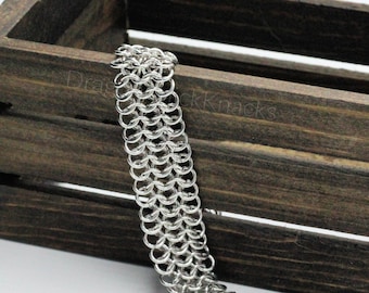 European 4-in-1 Chainmaille Bracelet - Etsy
