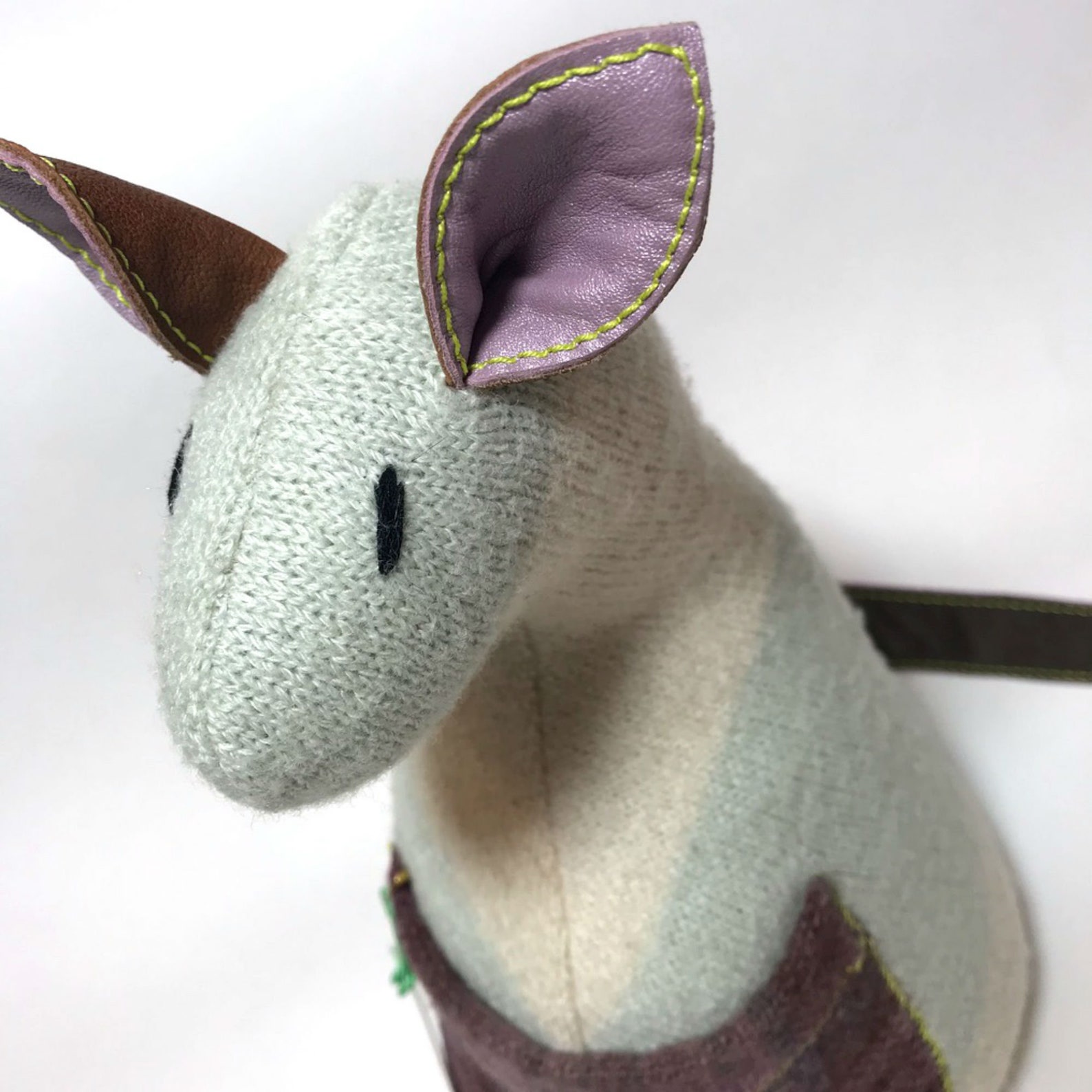 FUNKY Stuffed Animal / "woolies" Handmade Recycled Toy / Repurposed ...