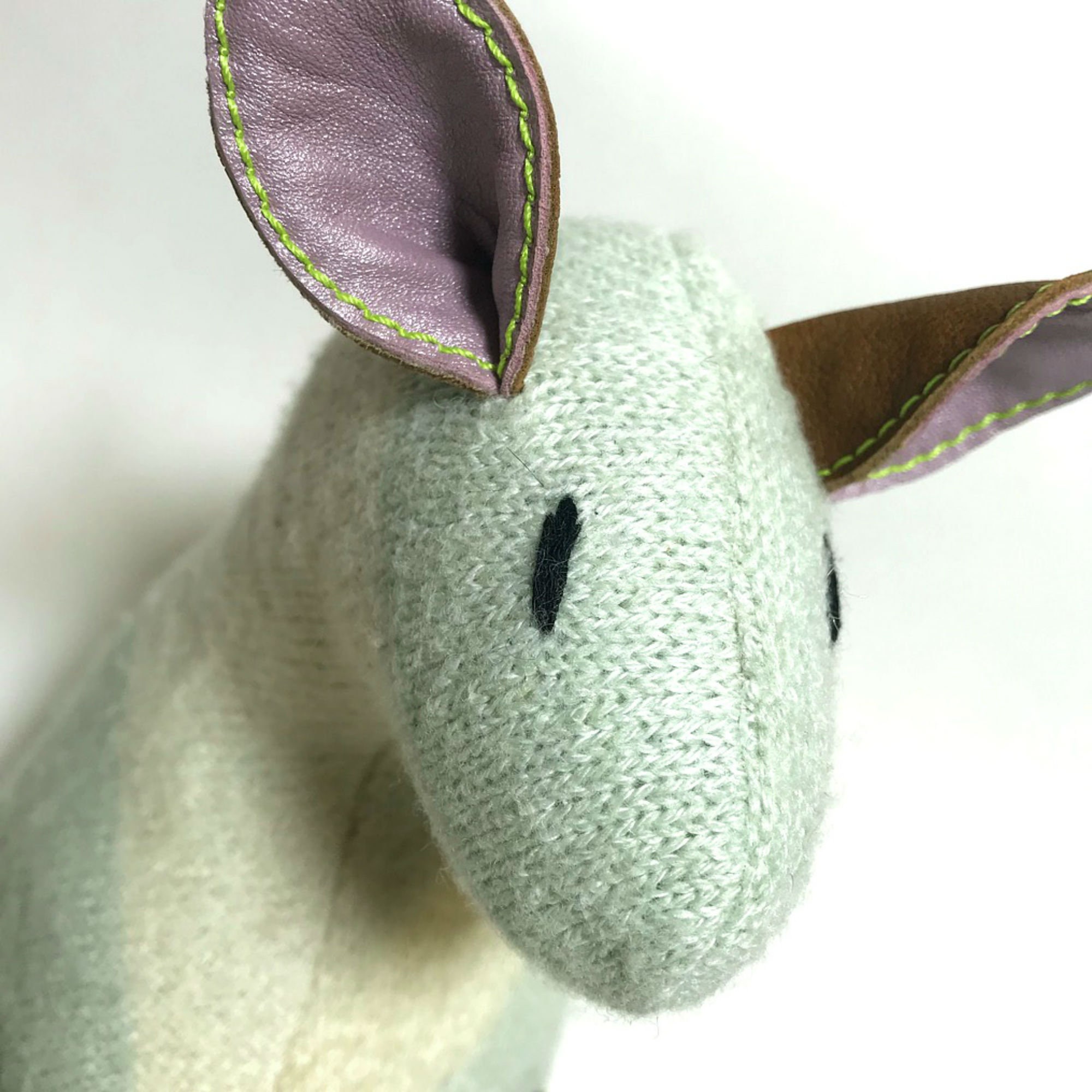 FUNKY Stuffed Animal / "woolies" Handmade Recycled Toy / Repurposed ...