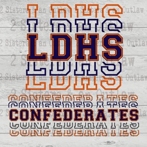 Lee Davis High School Svg. LDHS Svg. LD Flag Svg. Svg. Jpg. Png ...