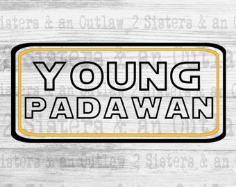 Padawan Svg - Etsy