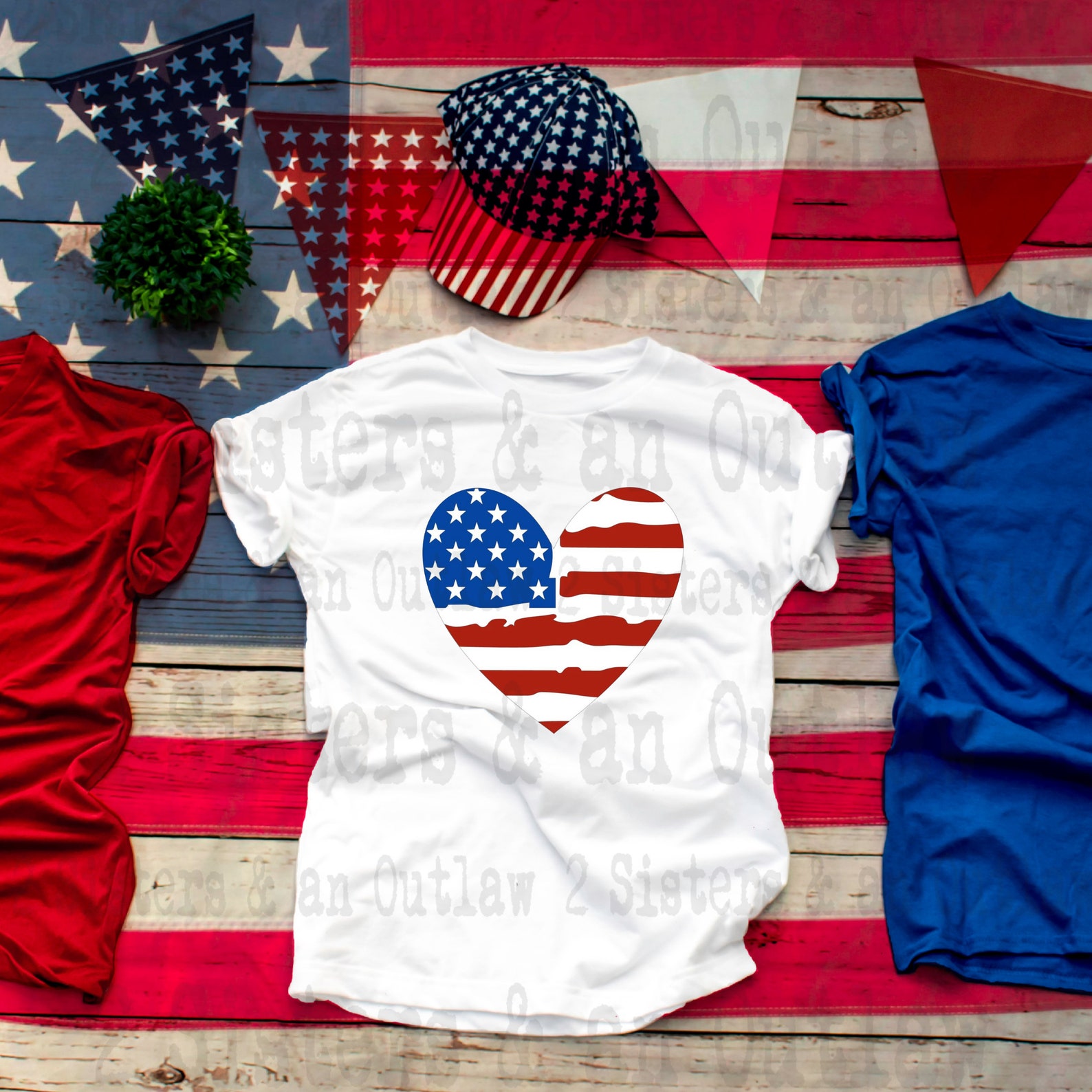 Stars & Stripes Bundle Svg. Flag. Patriotic Svg. 4th of July Svg ...