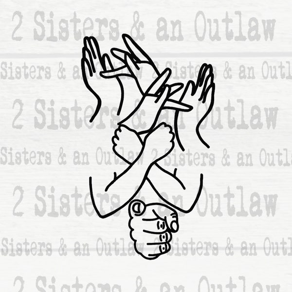 Sign Language Art - Etsy