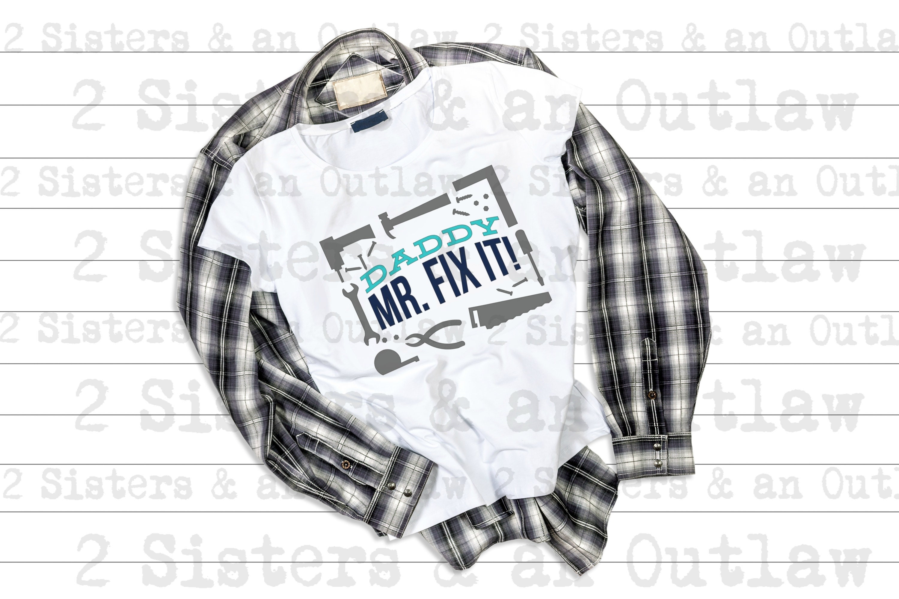 Daddy Mr. Fix It Svg. Mr. Fix It Svg. Fathers Day Svg. Dad Svg. SVG ...