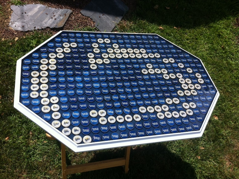 Beer Bottle Cap Art - Penn State Nittany Lions Lion Head Logo - Smooth ...