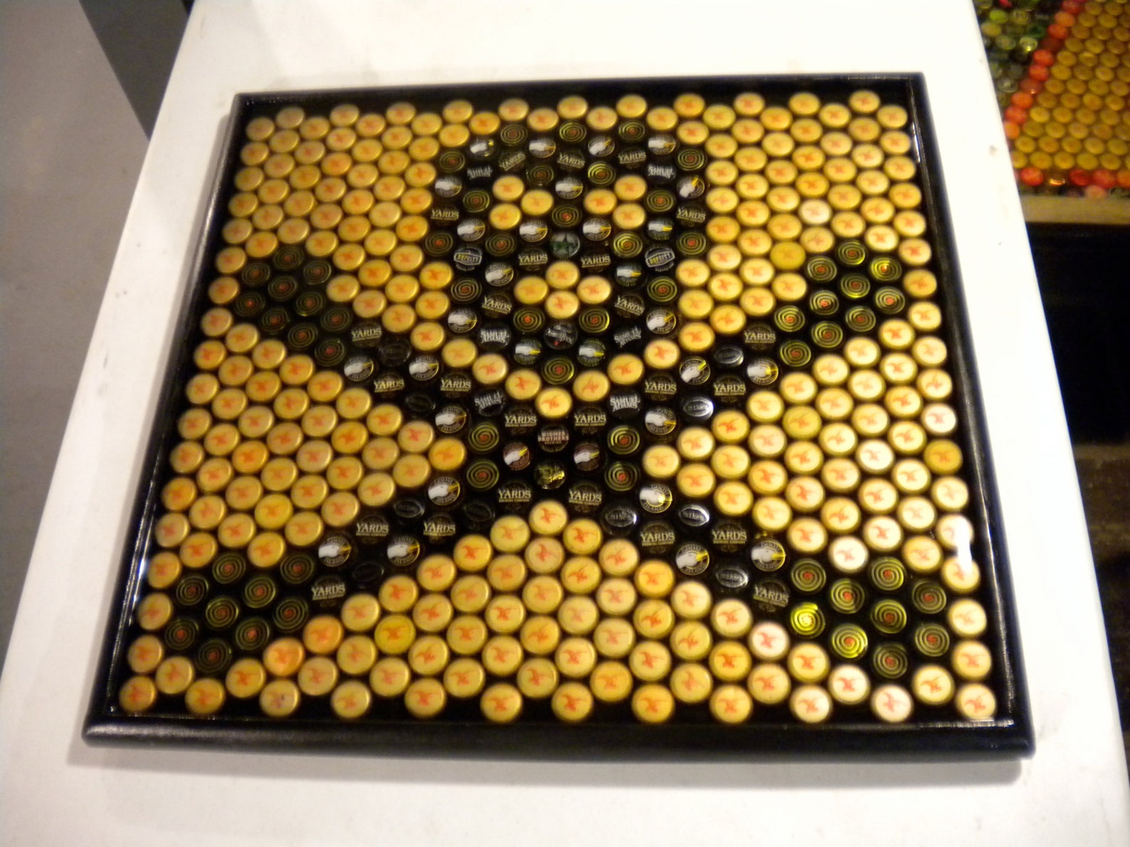 Bottle Cap Art - Skull and Crossbones Pirate Logo - Table Top Epoxy - Etsy
