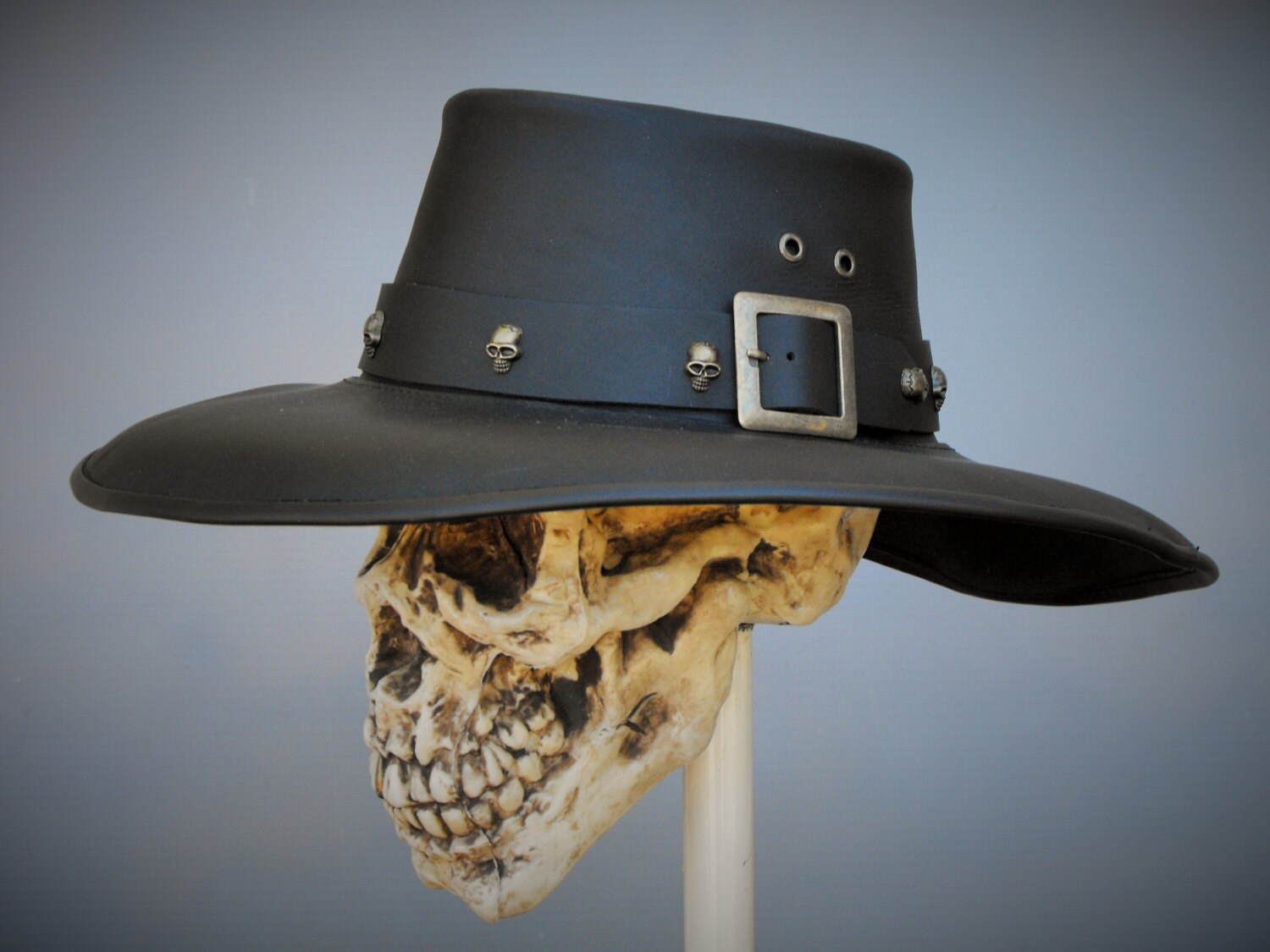 Skullrider Hat Black FREE SHIPPING* - Etsy