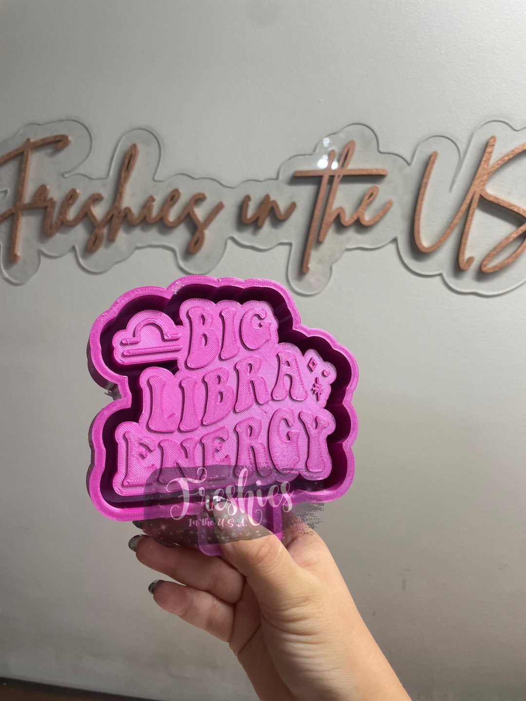 Big Libra Energy Silicone Car Freshie Mold - Etsy