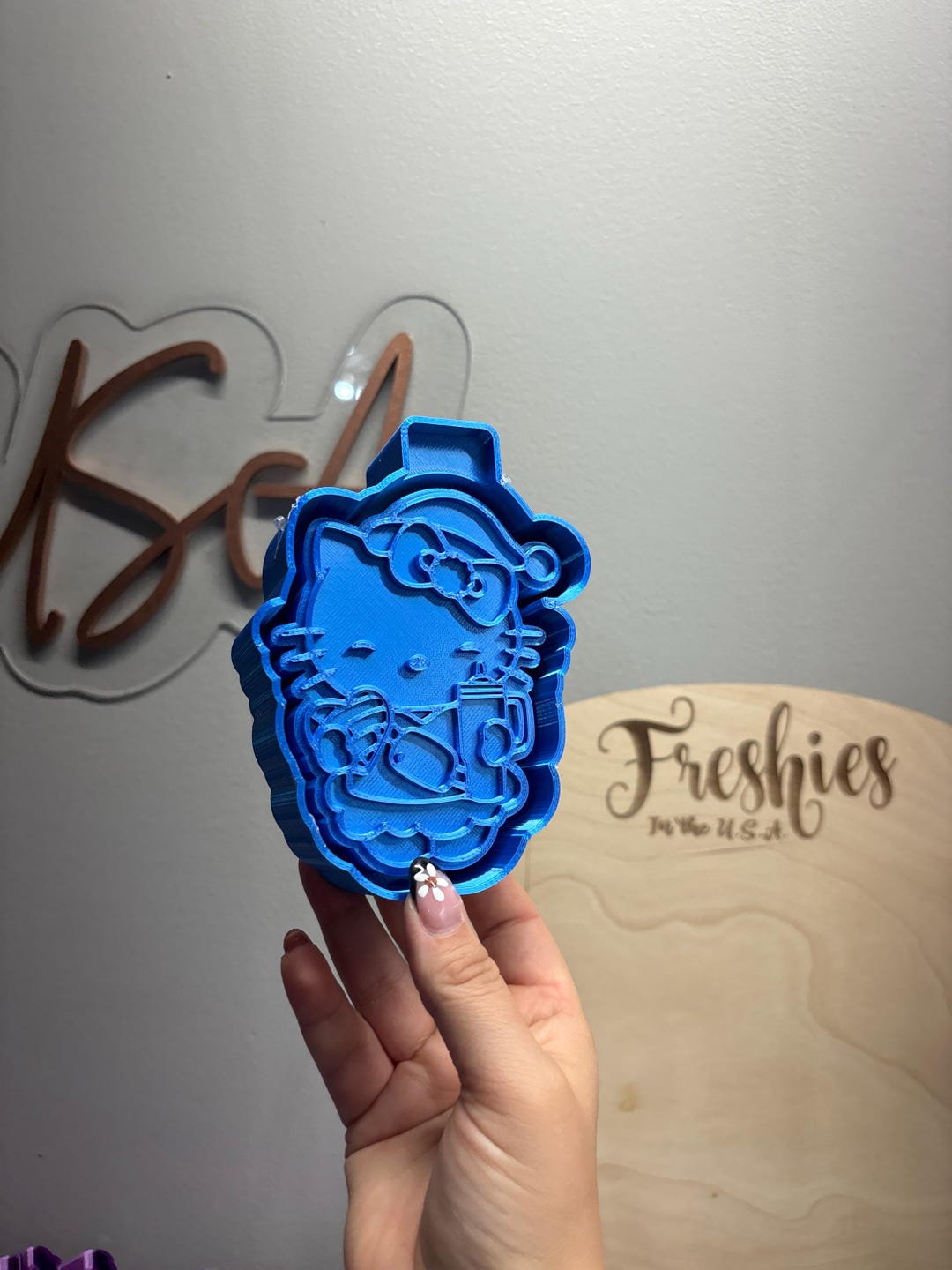 Boujee Kitty Silicone Car Freshie Mold - Etsy