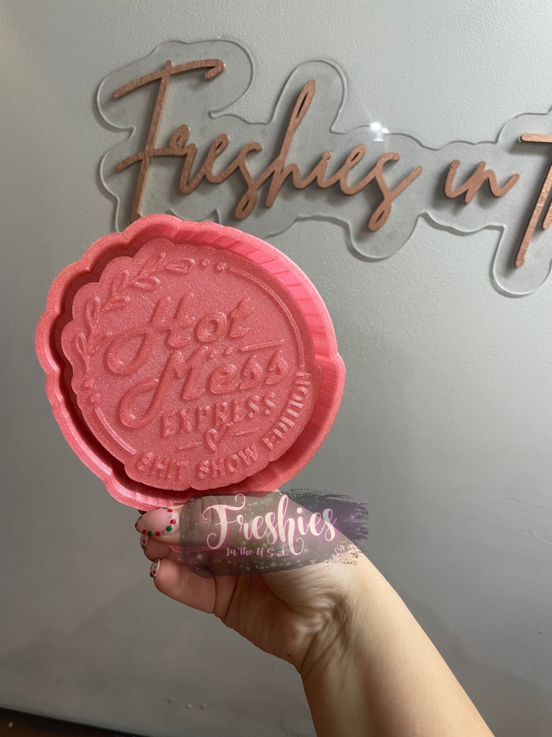 Hot Mess Express Silicone Car Freshie Mold - Etsy