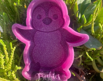 Penguin With Hats and Scarves Silicone Mold for Ice, Chocolate, Soap ...