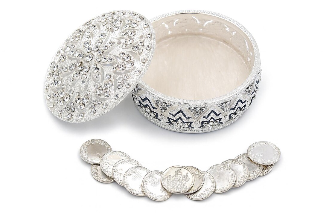 Silver Arras Jewelry Box, Wedding Arras, Ring Box, Wedding Gift ...
