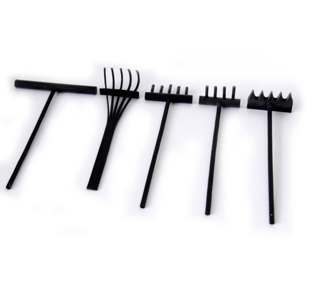 Desktop Zen Garden Mini Rakes Set, Mini Zen Garden Kit, Zen Tools Art ...