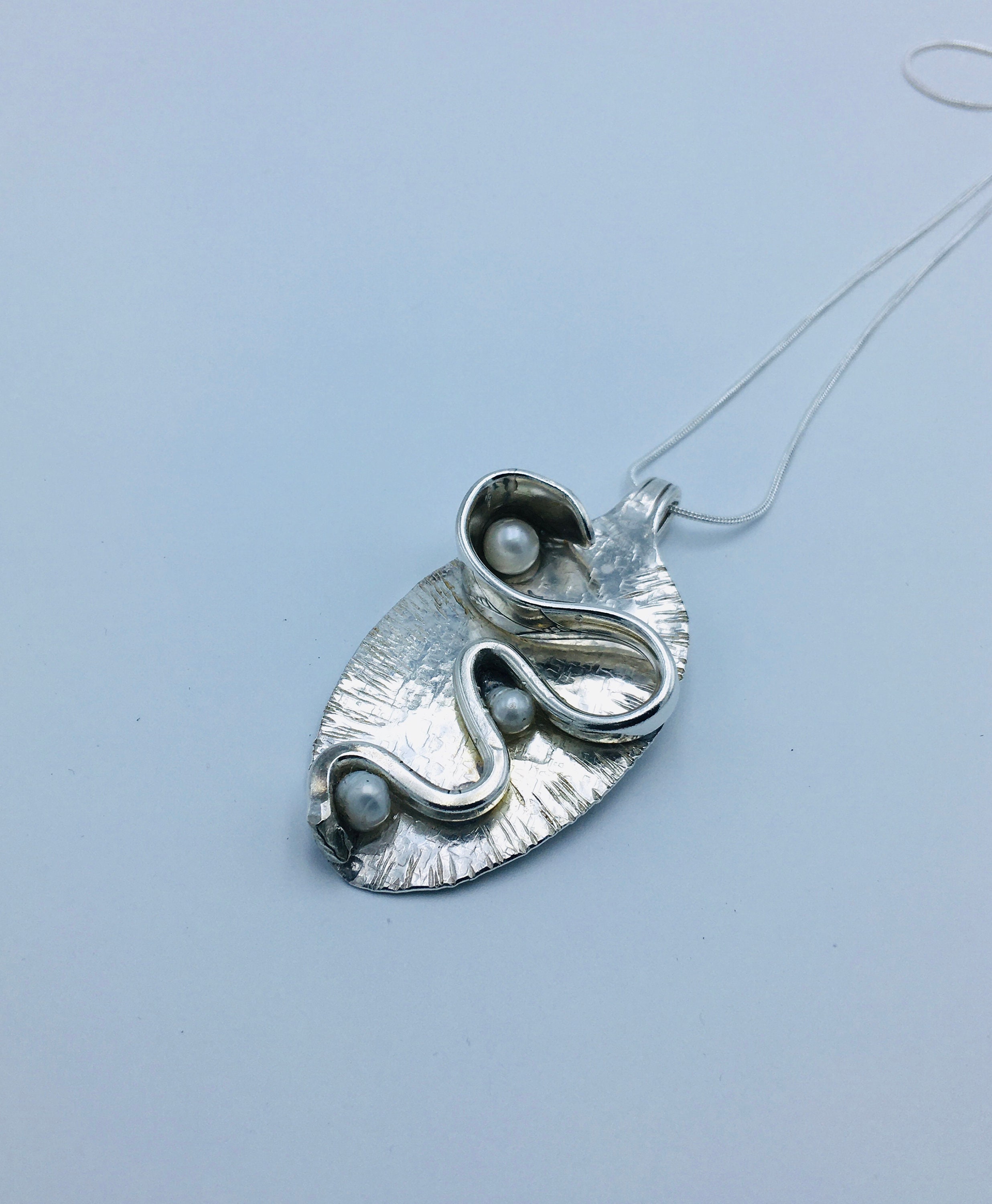 Snake Pendant Silver Spoon Snake Pendant Spoon Pendant - Etsy UK