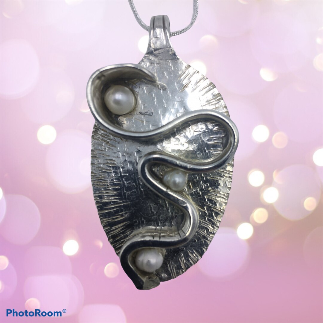 Snake Pendant Silver Spoon Snake Pendant Spoon Pendant - Etsy UK