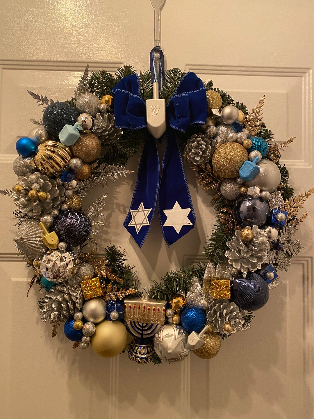 Hanukkah Wreath - Etsy
