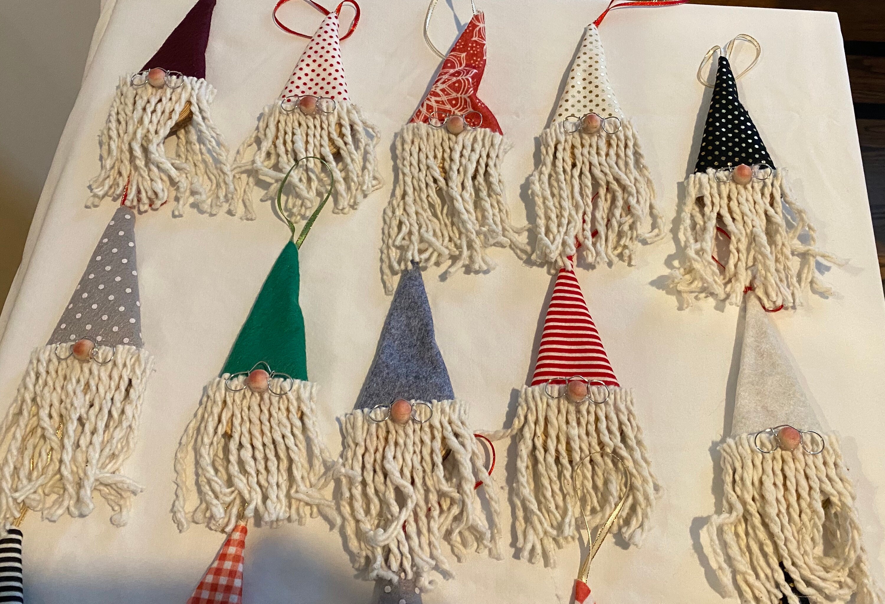 Santa Mop Ornament - Etsy