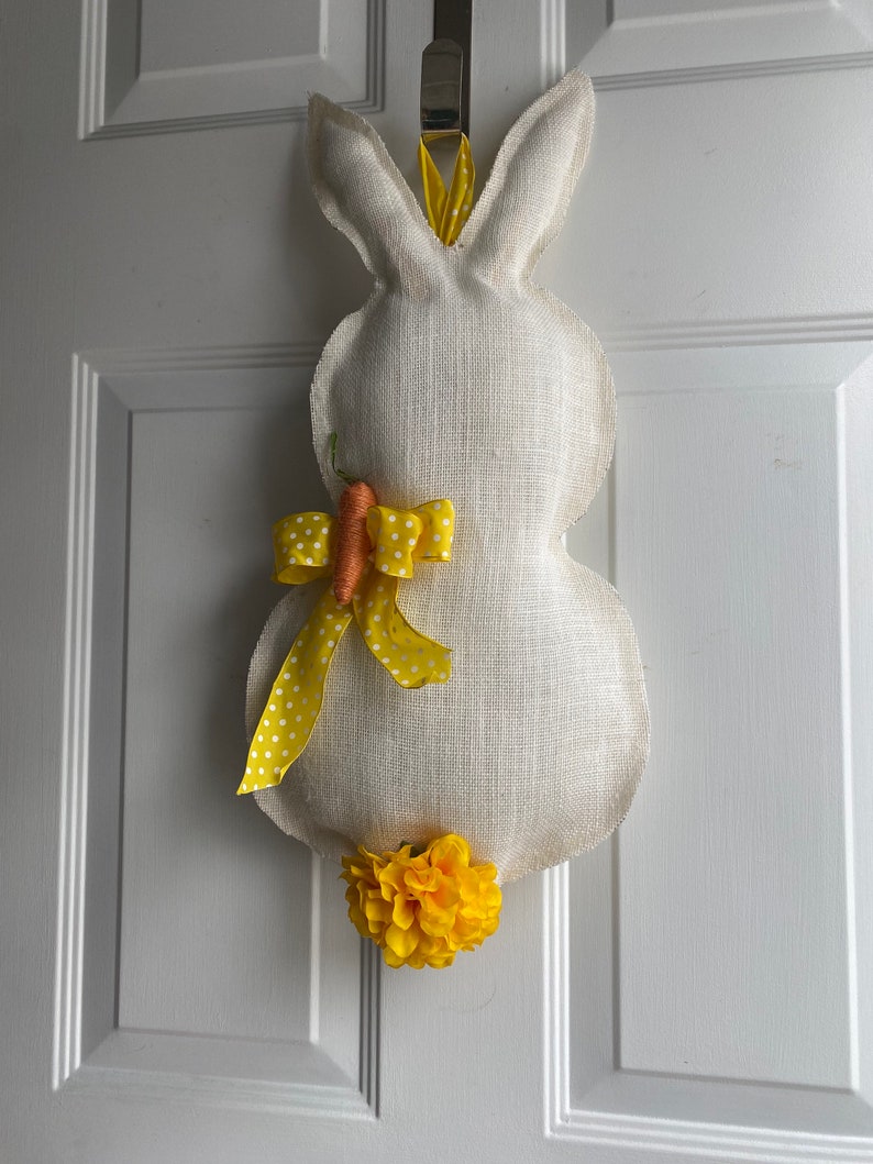 Burlap Bunny - Etsy