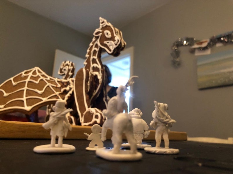 Gingerbread Dragon - Recipe, Template & Instructions [DIGITAL] - Etsy
