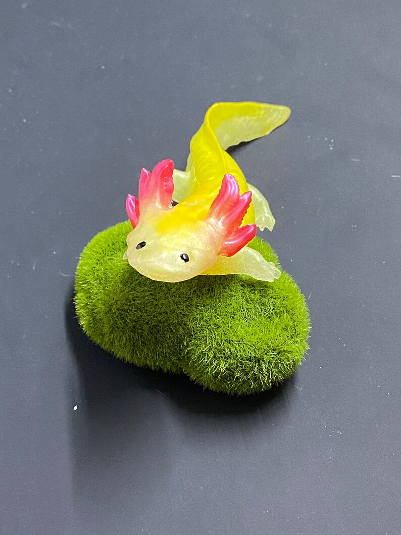 Axolotl Statues, Epoxy Resin - Etsy
