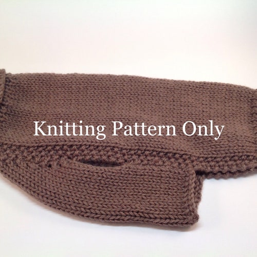 Weave Dog Sweater Pattern - Etsy