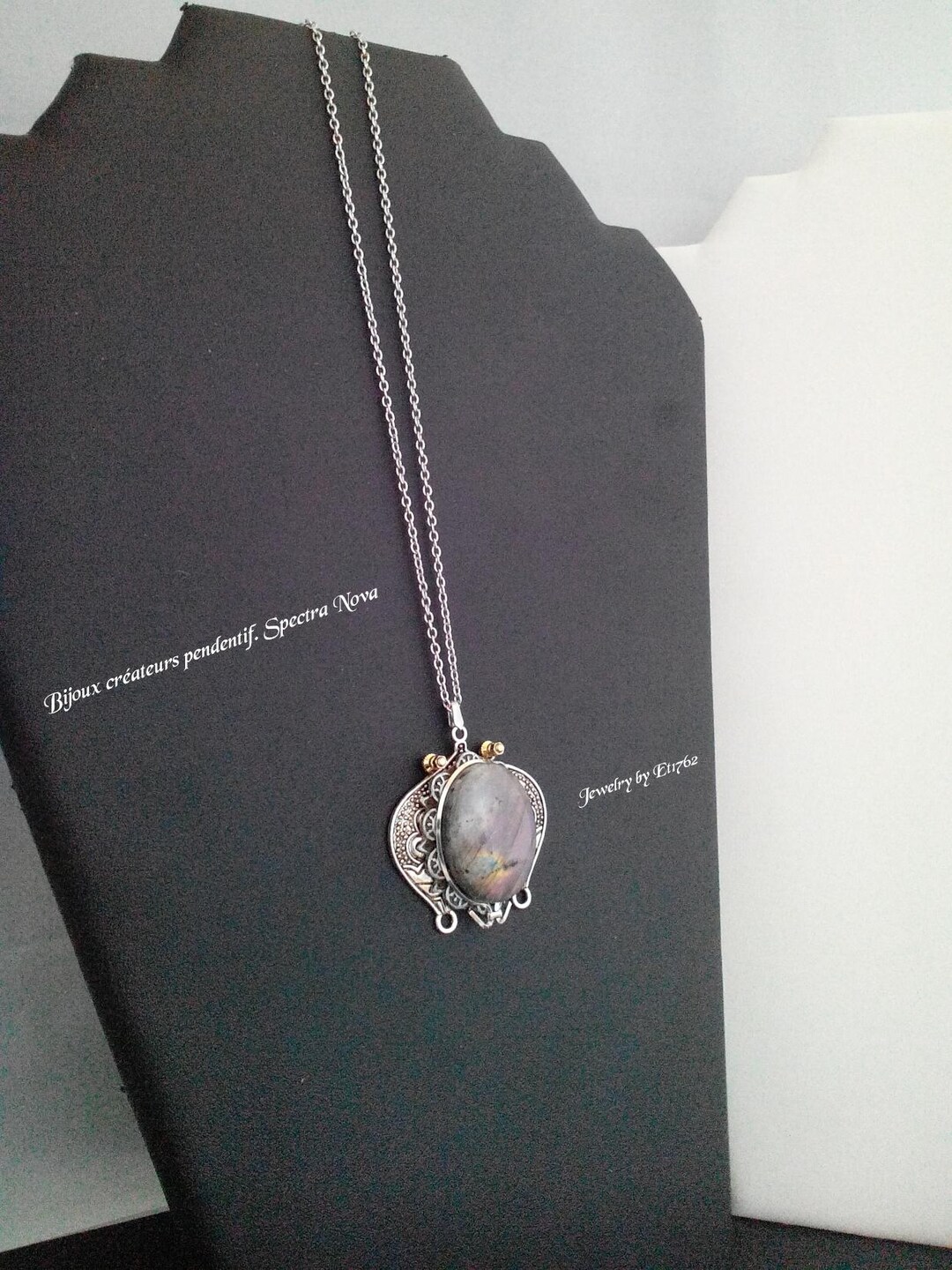 Spectra Nova Pendant, Labradorite Pendant - Etsy