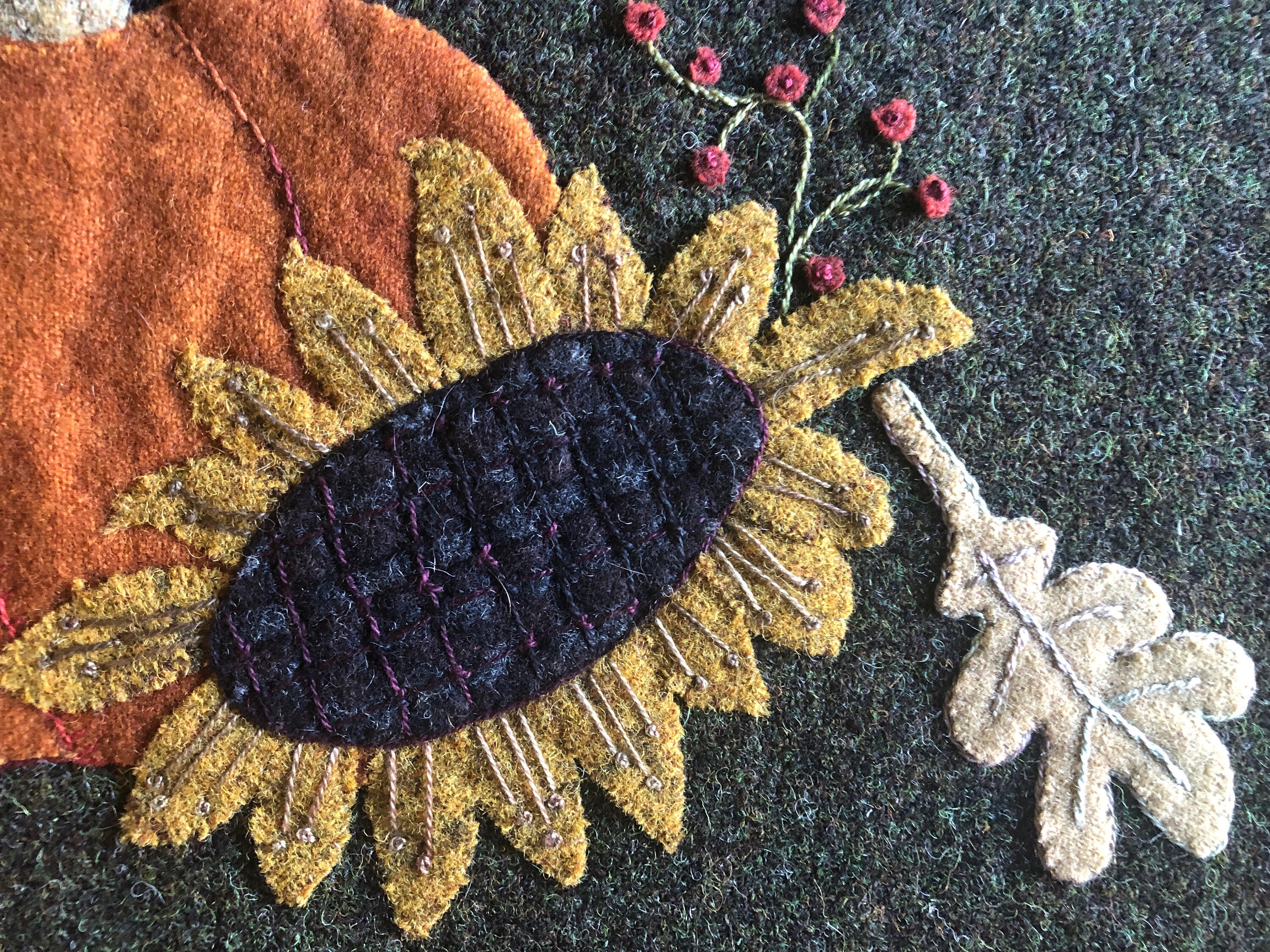 Harvesting - Wool Applique Pattern - Etsy