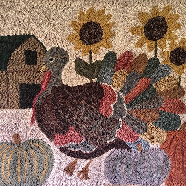 Primitive Turkey Pattern - Etsy