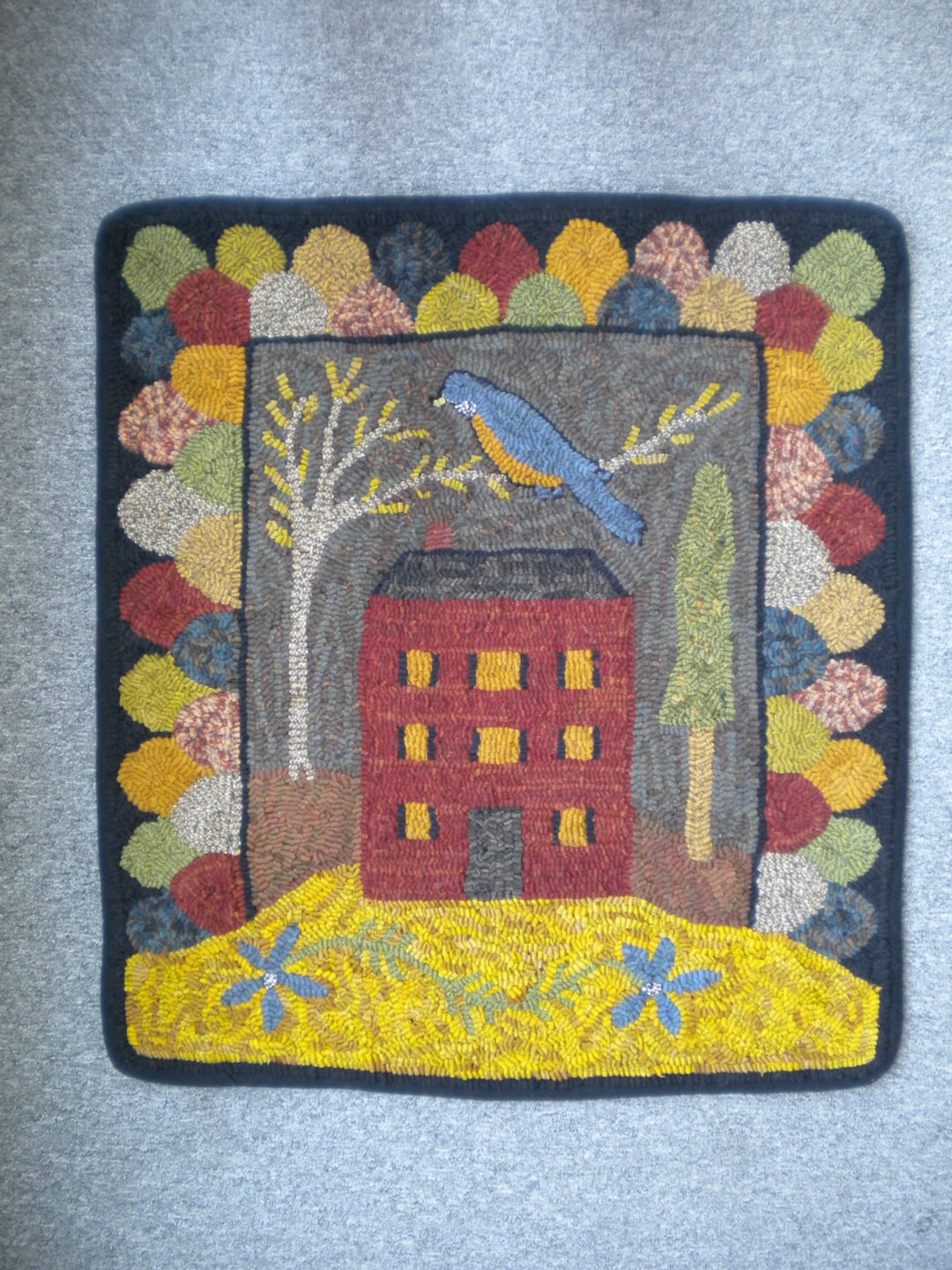 Our House- Primitive Rug Hooking Pattern (33" X 31") - Etsy