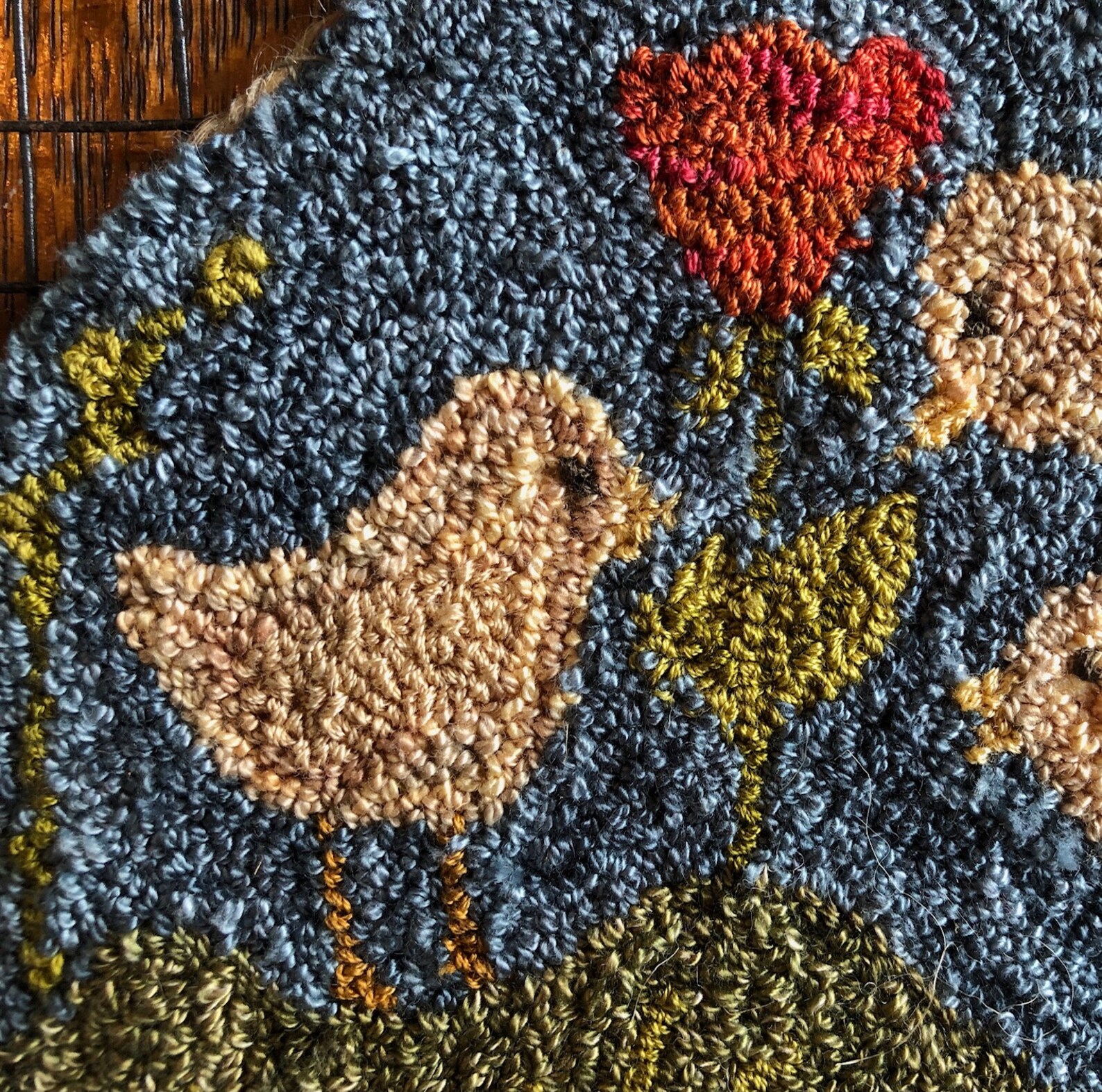 Three Birds- Punch Needle Paper Pattern - Etsy