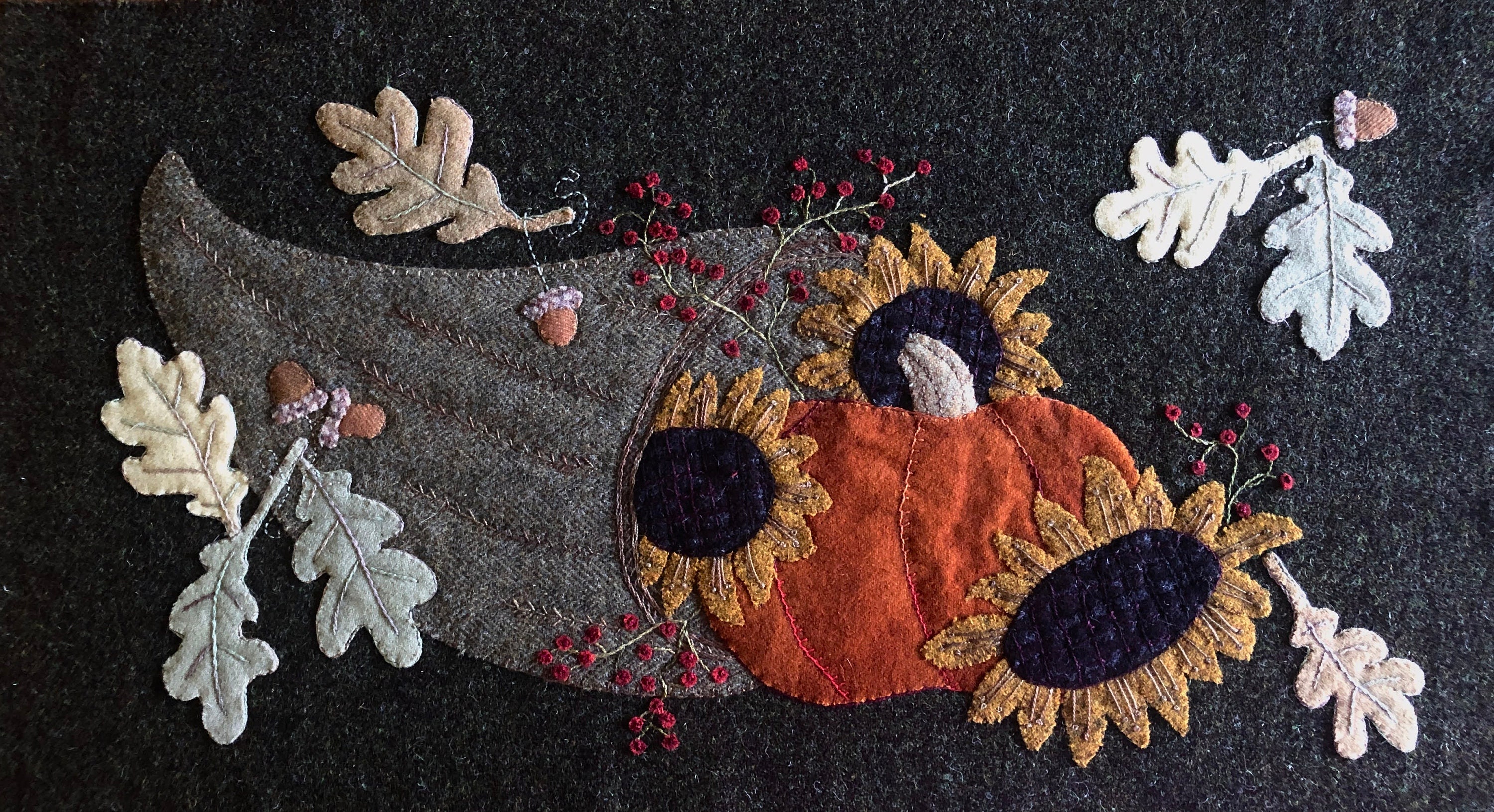 Harvesting - Wool Applique Pattern - Etsy