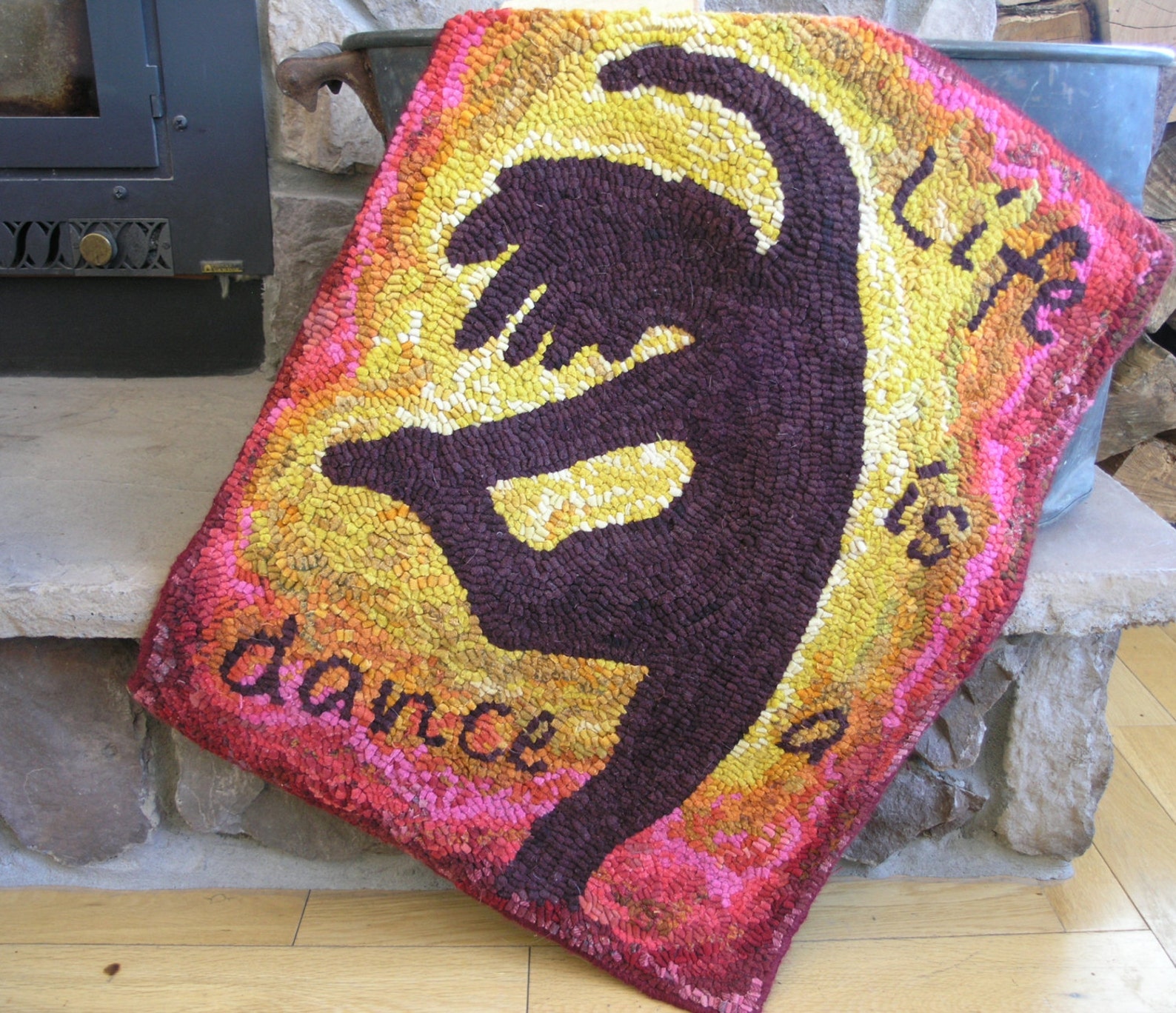 Dance Primitive Rug Hooking Pattern 18 X 24 - Etsy