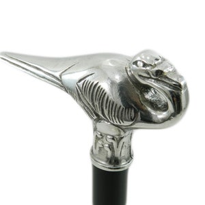 Elderly Cane Handmade in Italy, Elegant for Ceremony, Swan Handle ...