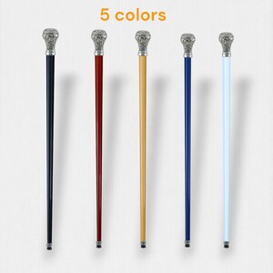 CAVAGNINI - Walking Stick Wooden Pewter - Elegant Ergonimic Handle Men ...