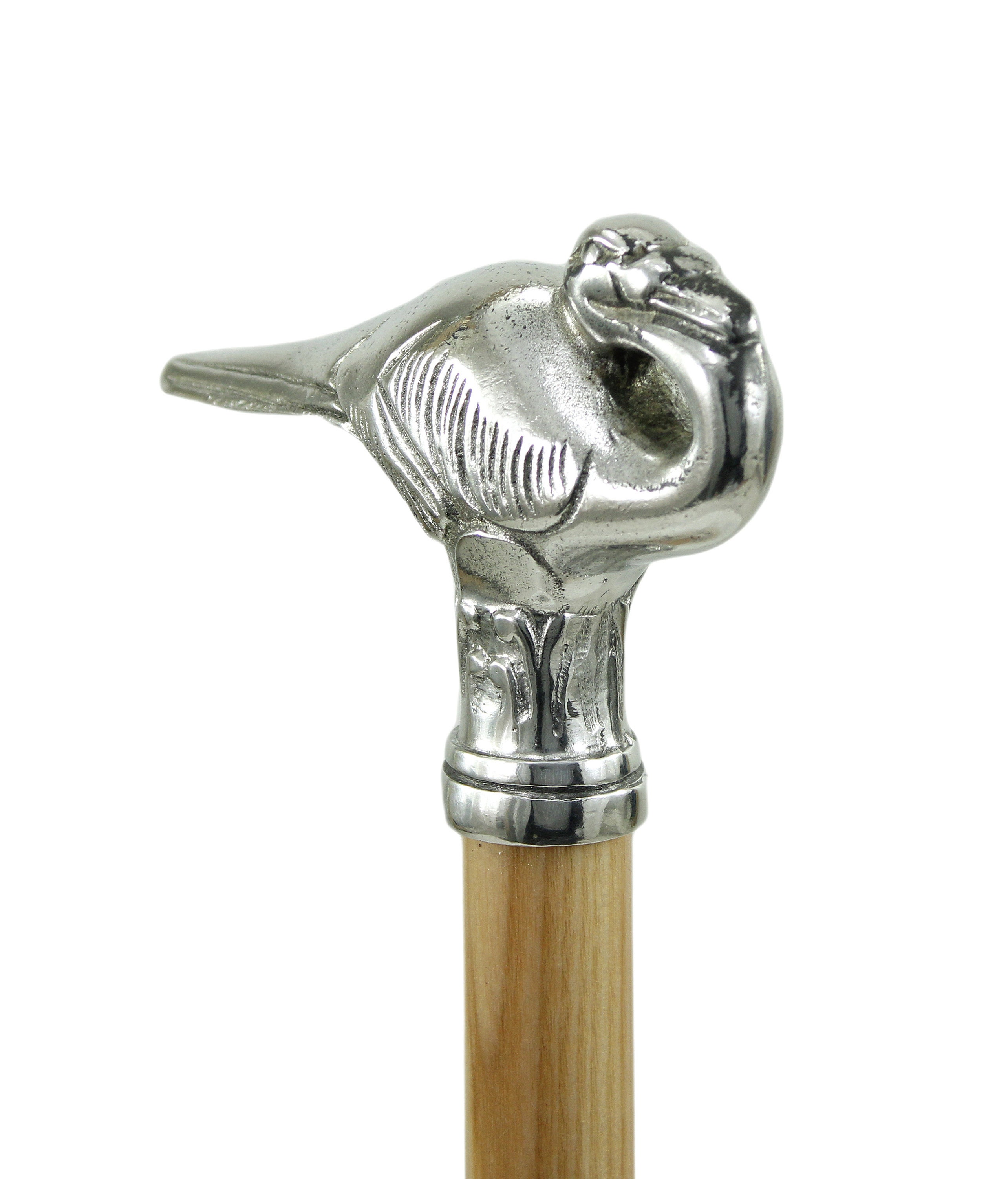 Elderly Cane Handmade in Italy, Elegant for Ceremony, Swan Handle ...