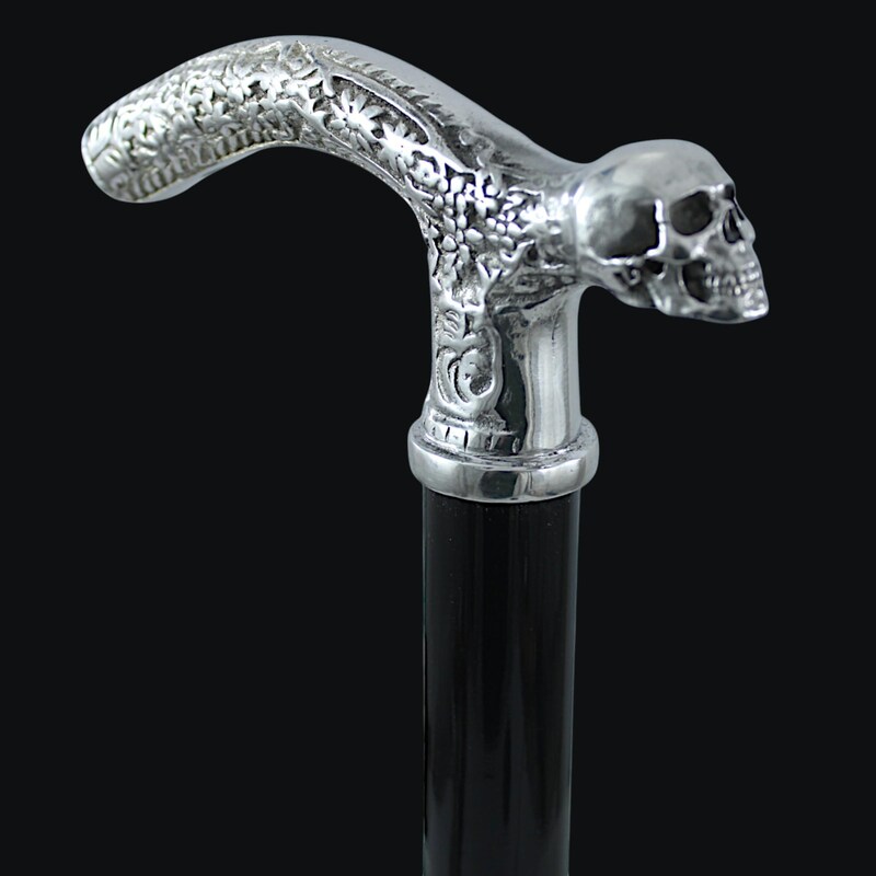 Skull Walking Cane - Etsy