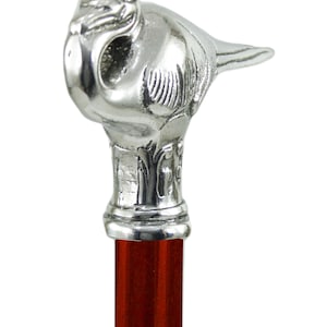 Elderly Cane Handmade in Italy, Elegant for Ceremony, Swan Handle ...