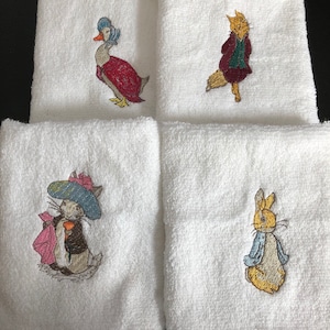 Peter Rabbit Face Cloth Collection - Etsy UK
