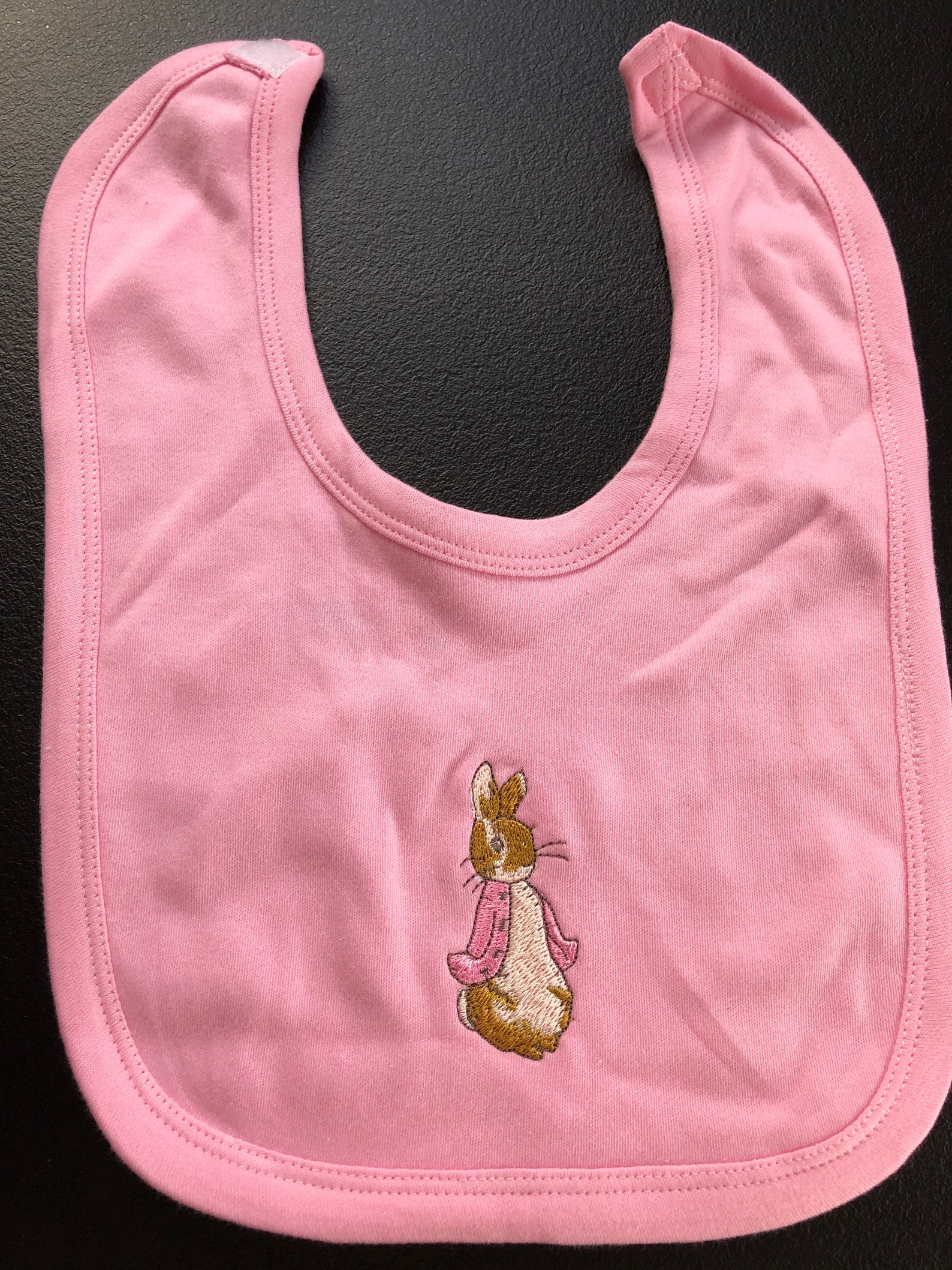 Peter Rabbit Baby Bib Personalised - Etsy UK
