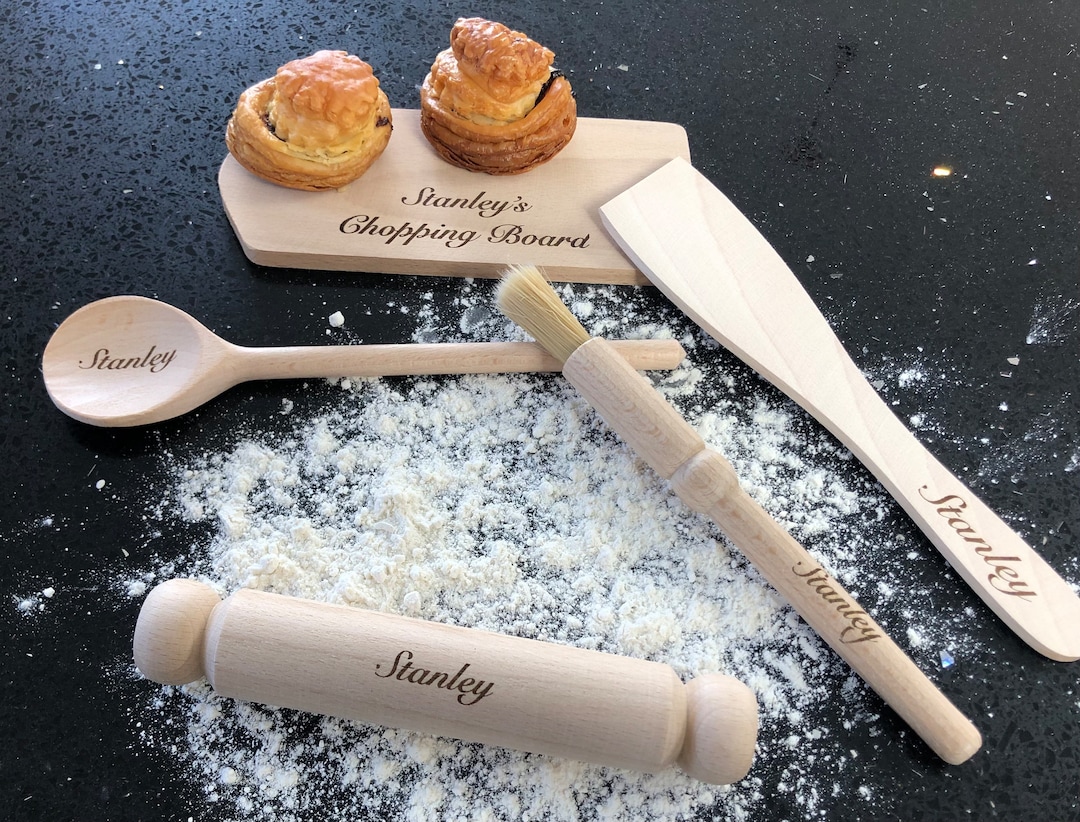 Personalised Childrens Baking Set/ Kids Baking Set/ Personalised Kids ...