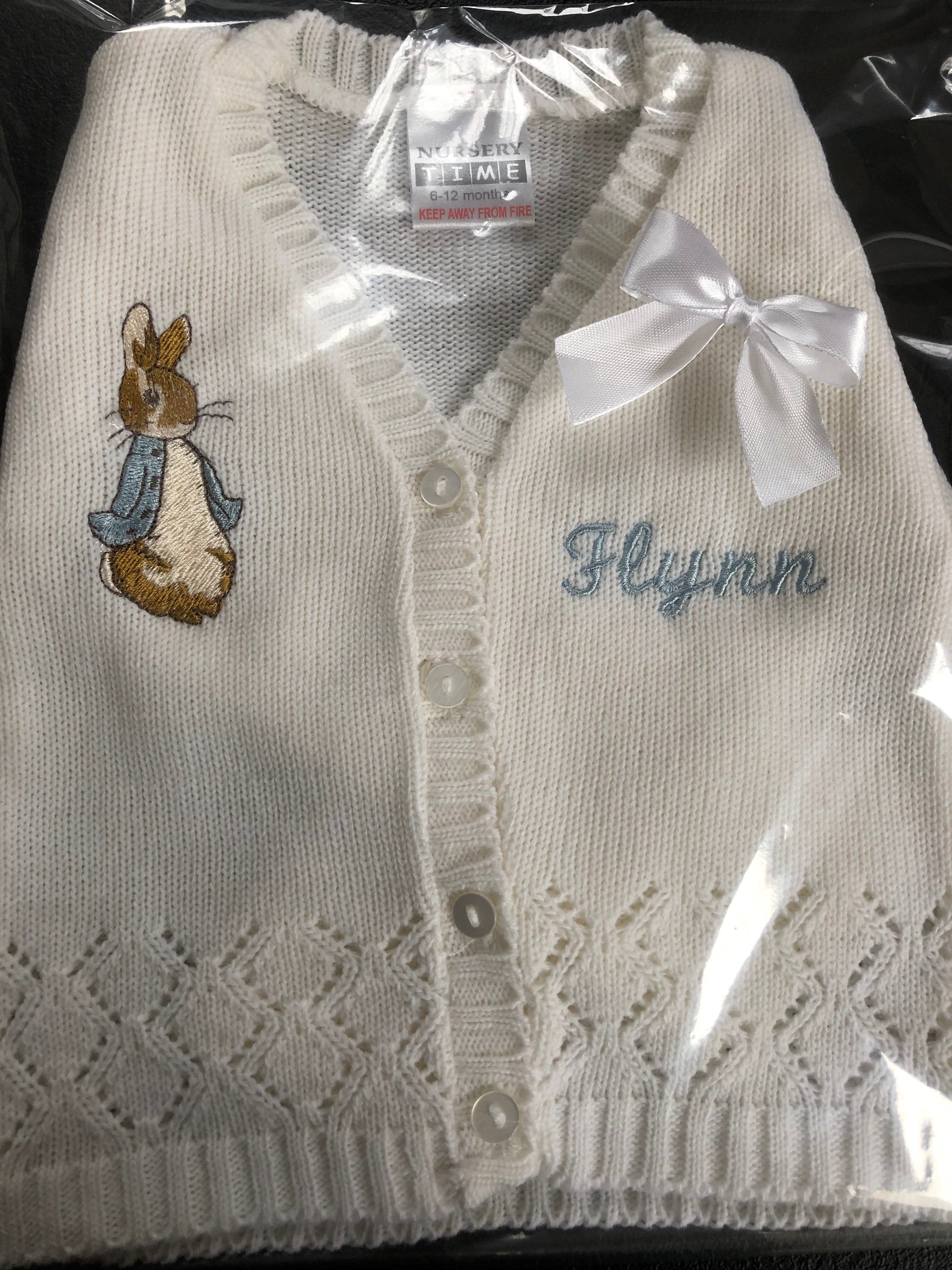 Peter Rabbit Cardigan/ Flopsy Rabbit /newborn Cardigan/ New | Etsy