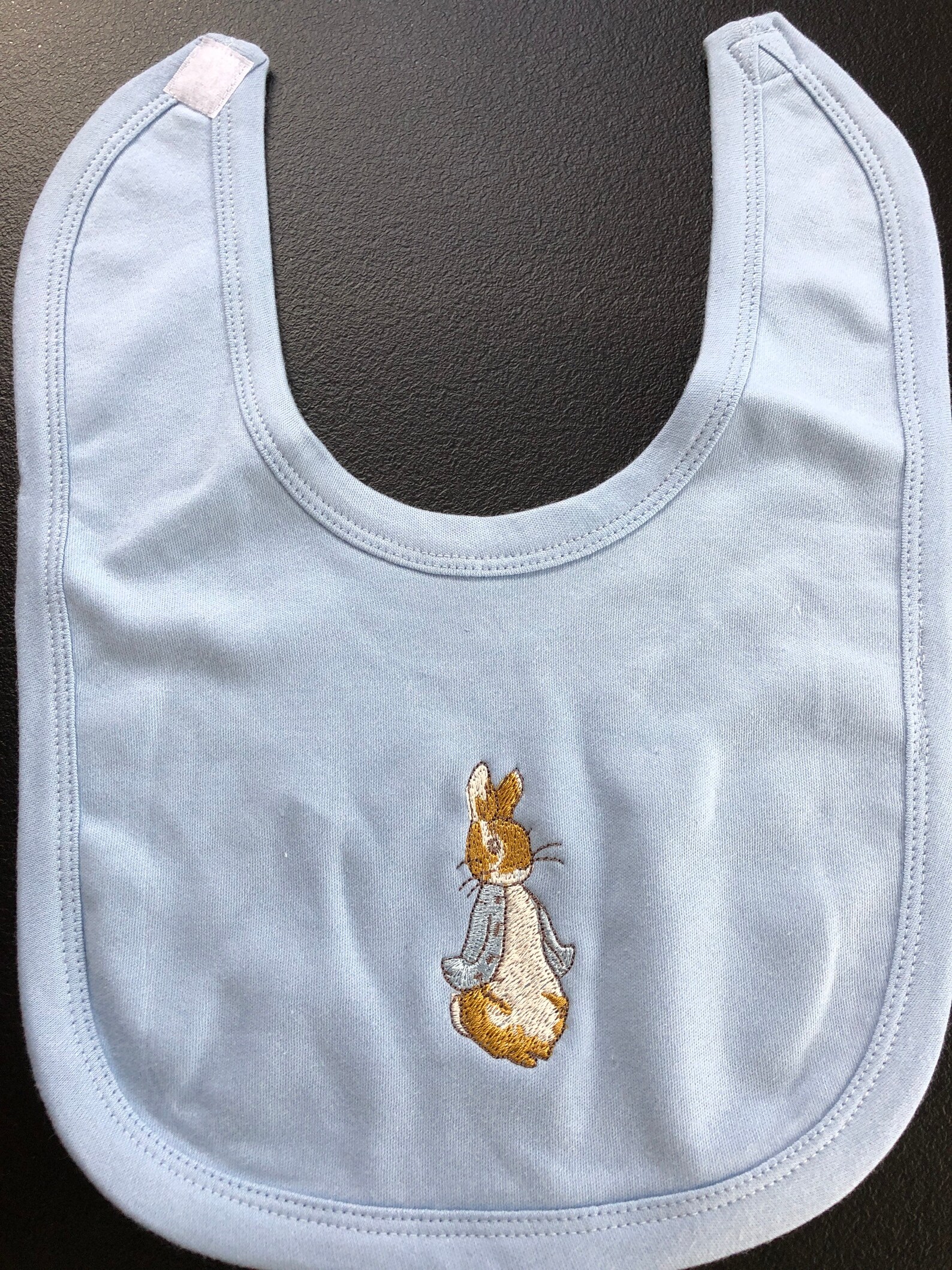Peter Rabbit Baby Bib Personalised - Etsy UK