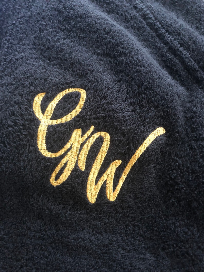 Personalised Mens Dressing Gown/ Dad Dressing Gown/ Fathers Day Present ...