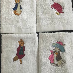 Peter Rabbit Face Cloth Collection - Etsy UK