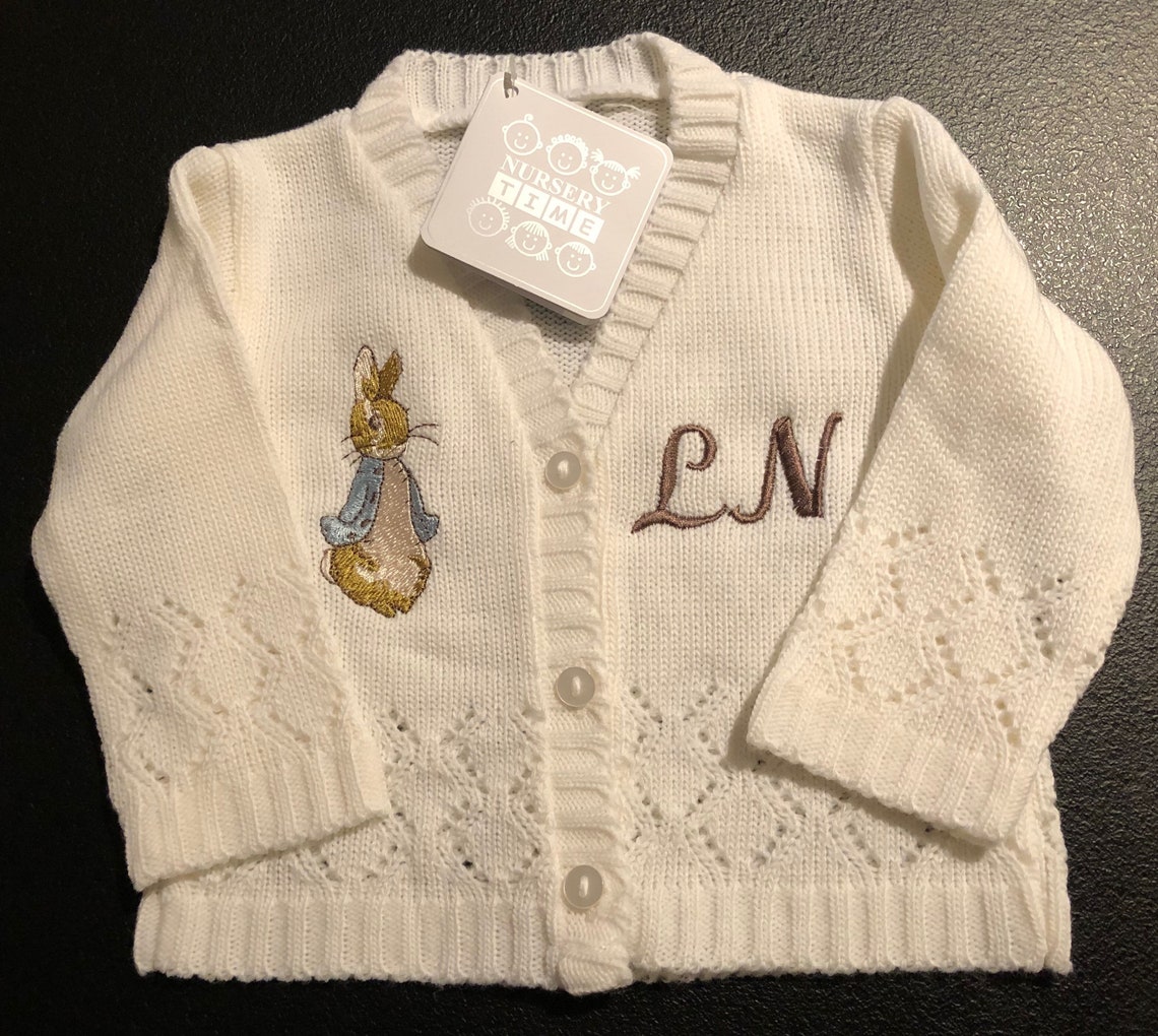 Peter Rabbit Cardigan/ Flopsy Rabbit /Newborn Cardigan/ New | Etsy