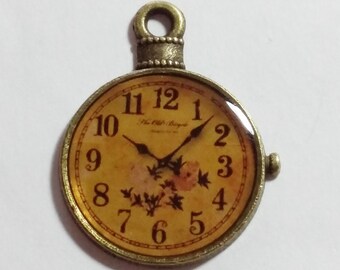 Pocket watch charm | Etsy