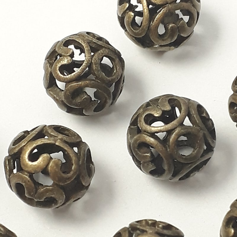 Bronze Beads - Etsy