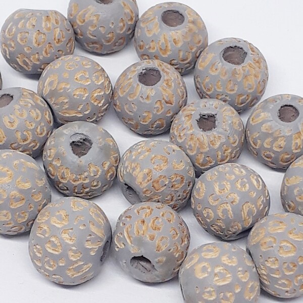 Leopard Print Beads - Etsy