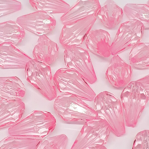 Acrylic Teardrop Beads - Etsy