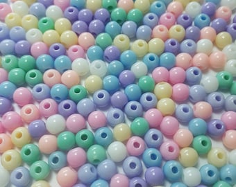 Pastel Beads | Etsy UK